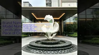 Valentines Day LED Fiberglass Sculptures for Malls