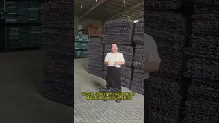 4x1x0.5M Double Twist Gabion Box Stone Cage Flood Protection