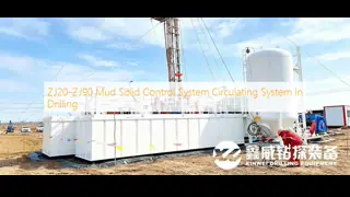 ZJ20 to ZJ90 Mud Solid Control System for Oil Drilling