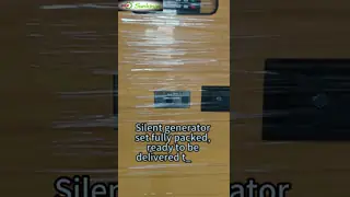 The generator set will undergo elaborate packing.