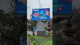 LED outdoor advertising signs, 3840Hz refresh rate, high definition and high brightness.