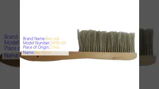 Best Double Row Horsehair Bee Brush for Gentle Beekeeping