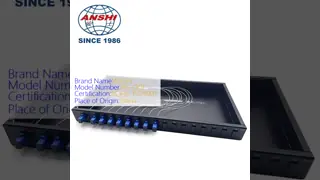 High Density Rack Mount Optical Splitter for FTTx Networks