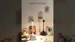 Portable Desk Lamp With Built In Power Bank Charger