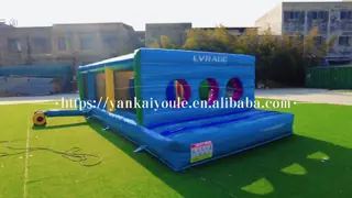Ultimate Inflatable Obstacle Course Backyard Fun