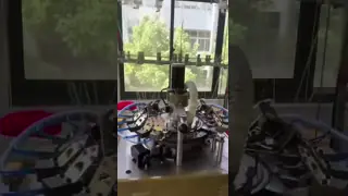 The production process of making a scarf