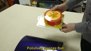 Car Cleaning Sponge Ball for Body Radiance Renewal | Meklon Refinish Prep Tool Demo