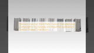 Precision Injection Mold Slide Blocks for Power Tools