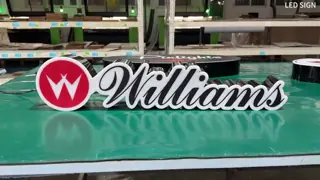 Custom 3D Script Letter Acrylic LED Sign | B2B Manufacturer