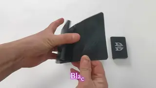 Laser engravable auto cards holder