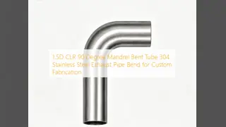 Premium 304 Stainless 90 Degree Mandrel Exhaust Bend
