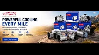 Keep vehicles cool in every hot day
WACP High‑Quality A/C Compressors