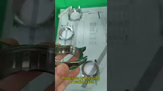 CNC Precision Watch Case - Complex Curved Surface with Multi-Button Layout