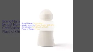 Custom 50ml Roll On Deodorant Bottle Factory Direct