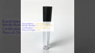 Premium Round Lip Gloss Tubes for Cosmetic Packaging