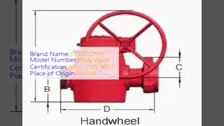 High Pressure API 6A Plug Valves 20000psi for Oilfield