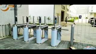 Rfid Tripod Turnstile Gate Z01 Anti Reverse Pedestrian Entry Control System
