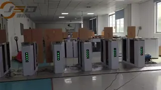 Factory Commissioning for Sliding Flap Barrier Gate