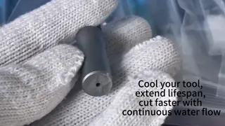 pcd 1f stone cutter with water hole
