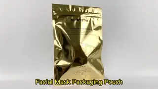 Custom Mylar Facial Mask Packaging Solutions