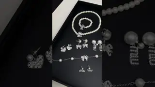 Bow‑Knot Pearl Jewelry Set Earrings Necklace Bracelet Women Accessories