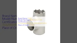 Super Duplex S39277 Barred Tee High Pressure Fittings
