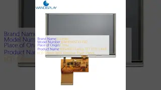 High Resolution Resistive Touch Screen Display Module