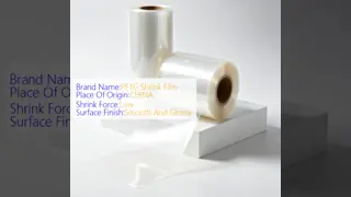 Premium PETG Shrink Film High Clarity and Thermal Stability