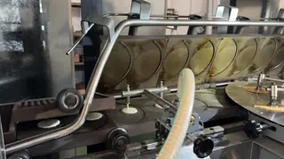 High Speed Automatic Ice Cream Cone Production Line Capable Of Producing Various Cone Sizes