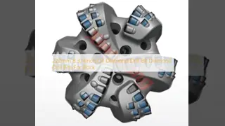 8   Inch PDC Drill Bit for Super Hard Rock Formations