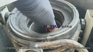 Tungsten Carbide sintering experiment
