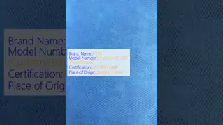 SS Nonwoven Fabric High Strength Virgin PP Material