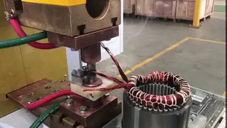Copper wire welding machine