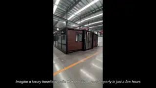 Luxury Expandable Container House for Vineyard Estates