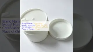 Premium PP Cosmetic Jars for Body and Face Cream Packaging