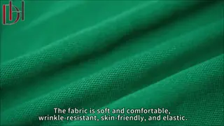 Premium Double Pique Knit Fabric for Durable Polo Shirts