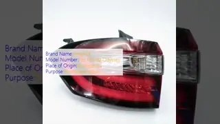 Honda Odyssey Elysion LED Tail Light Replacement