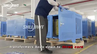 360V to 55V Low Voltage High Current Furnace Transformer for Industrial Furnace Heating.