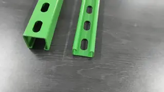 Premium Green Powder Coated C Steel Channel for Solar