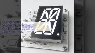 Inch 6 Segment LED Display for Elevator Indicators