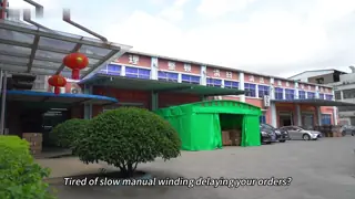 Automatic Production Line for Low Frequency Transformers Automated Manufacturing Process