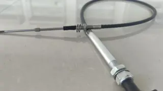 Twist Lock Push-Pull Control Cable - Precision Locking Remote Mechanical Cable Assembly