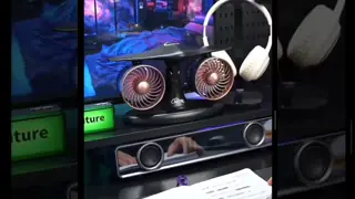 Ultimate Dual Turbo Desktop Fan for