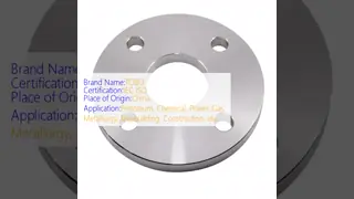 TOBO Custom Forged Steel Flange CNC Machined Quality