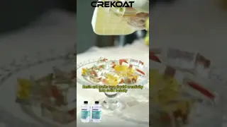 What's the most satisfying moment of making epoxy resin crafts?