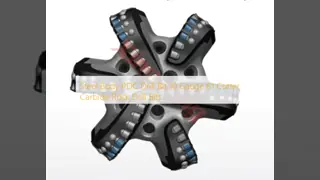 High Speed Steel Body PDC Drill Bit for Soft Formations