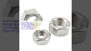 High Strength Zinc Plated Hex Nuts Industrial Grade