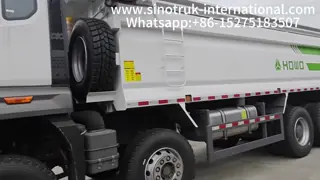 HOWO 8X4 380HP NX Tipper Dump Truck RHD
