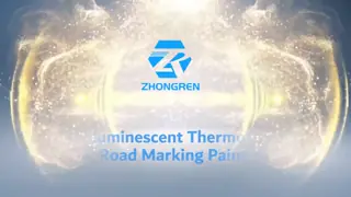 Durable Photoluminescent Thermoplastic  Road Marking Paint