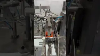 Automatic Premade Pouch Packing Machine With Rotary Feeding Device Nitrogen Flushing for Tea Cake Pu Er Tea Brick Packaging
